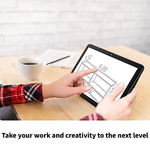 Tablet 10.1 inch Android 13 Tablets 16GB+128GB Large Storage Octa-Core, with Keyboard, Stylus Dual Camera, Fastest 5G WiFi 6, Bluetooth, 512GB Expand Support, HD Touch Screen Display YouTube Netflix