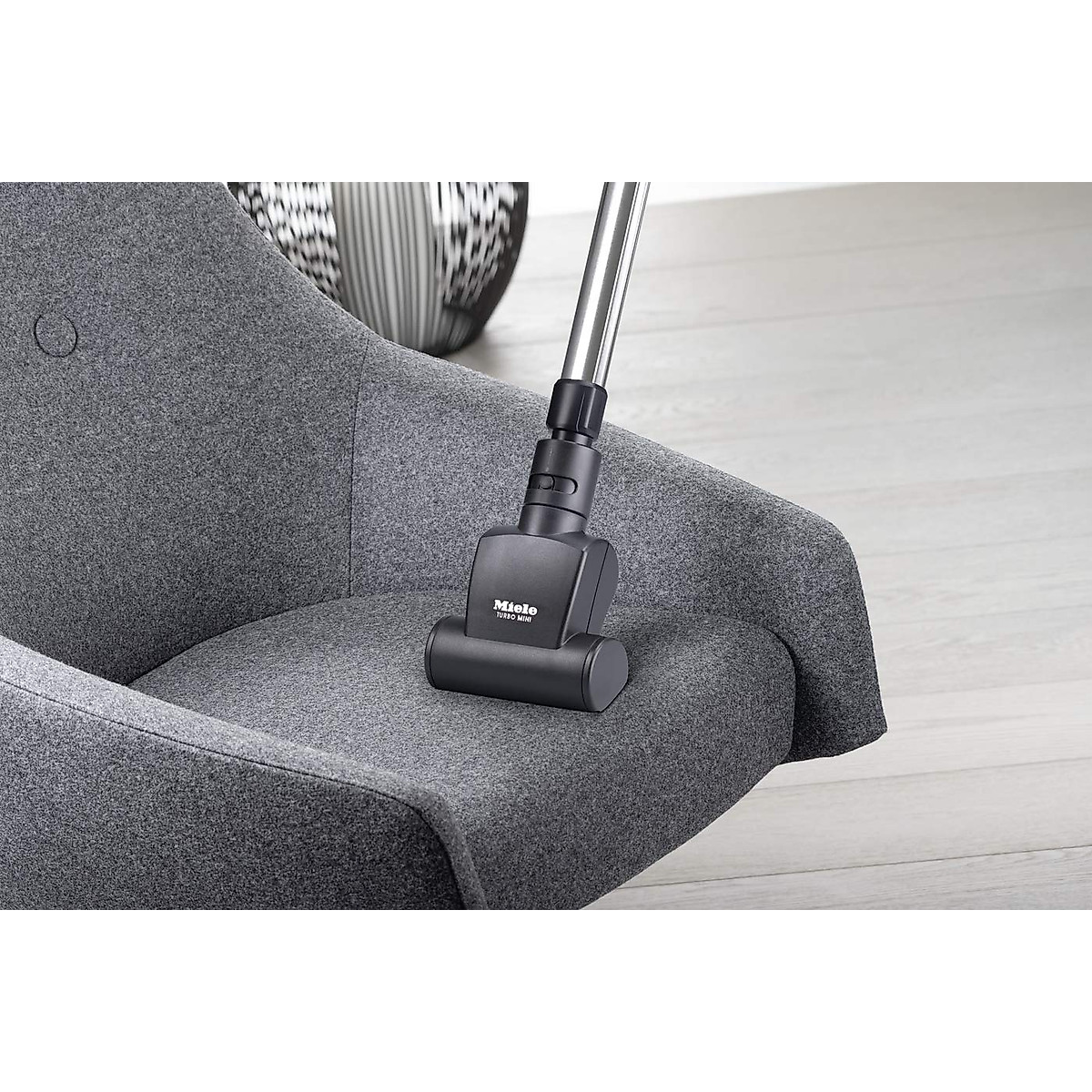 Miele Original Turbo Mini Turbo Brush STB 101, Attachable Handheld Tool for Pet Hair, Compatible with All Miele Vacuum Cleaners