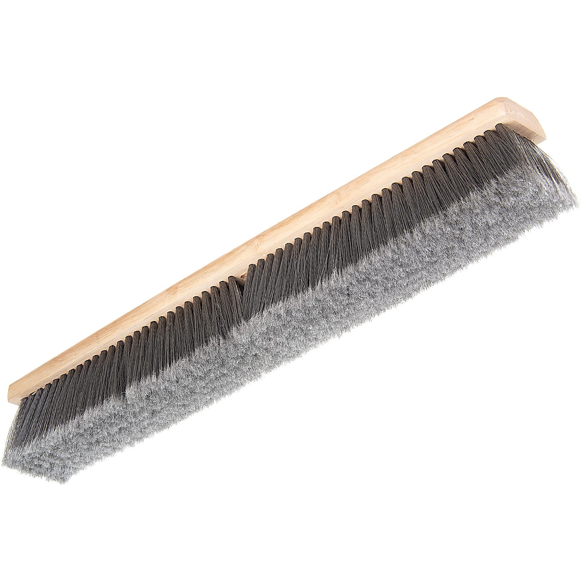 SPARTA 4501423 Flo-Pac Flagged Fine Floor Sweep, Polypropylene Bristles, 24" Block Size, 3" Bristle Trim, Gray