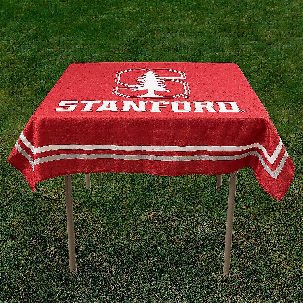 College Flags & Banners Co. Stanford Cardinal Logo Tablecloth or Table Overlay