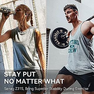 Sanag Open Ear Headphones Wireless Bluetooth 5.3 with Charging Case 56H Playtime,Touch Control Air Conduction Open Ear Earbuds with Earhooks Workout Headphones for Men Women Running,Sports,Driving