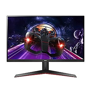 LG 24MP60G-B 24" Full HD (1920 x 1080) IPS Monitor with AMD FreeSync and 1ms MBR Response Time, and 3-Side Virtually Borderless Design - Black
