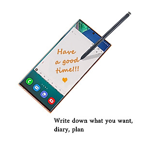 Note 20 Stylus Replacement S Pen Touch Stylus S Pen Replacement for Galaxy Note 20 Note20 Ultra 5G Stylus Pen Touch S Pen (Black, withoutBluetooth)