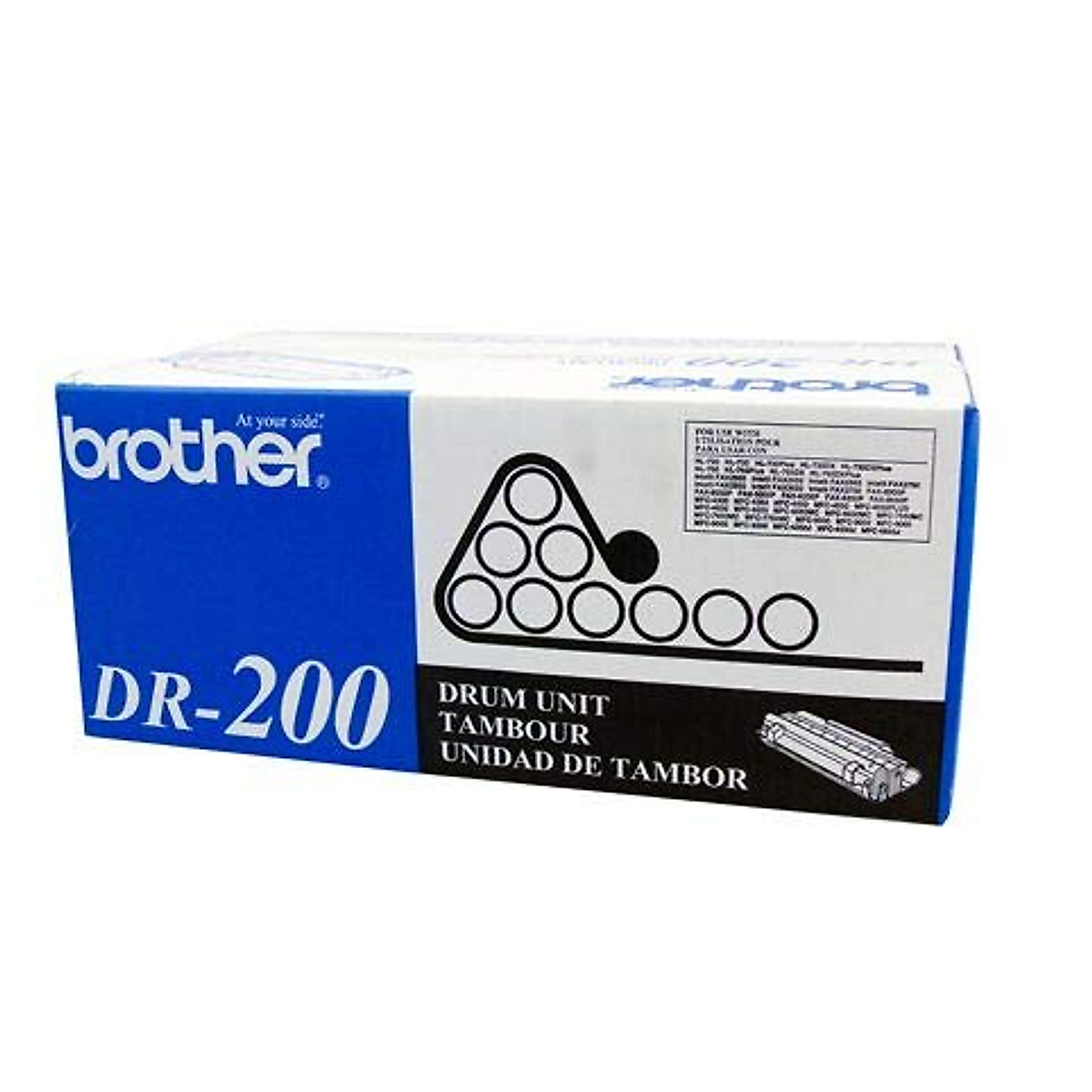 Brother Dr200 Fax Drum Cartridge Black 2200 Page-Yield Consisted Optimal Output Easy-Install