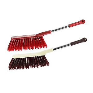 Gatuida 2pcs Small Broom Dust Brush Hand Brushes for Cleaning Quilt Hand Brush Small Hand Broom Handheld Broom Bench Fireplace Duster Couch Hand Brush Bench Brush Soft Brush Cleaning Abs