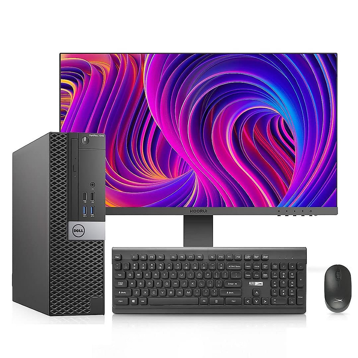 Dell OptiPlex 7040 Desktop Computers with 22 inch Monitor PC Bundle,32GB Ram 512GB M.2 NVMe SSD, AC8260 Built-in WiFi Bluetooth, i5-6500 3.2GHz,HDMI, Windows 10 Pro,Refurbished Computers (Renewed)