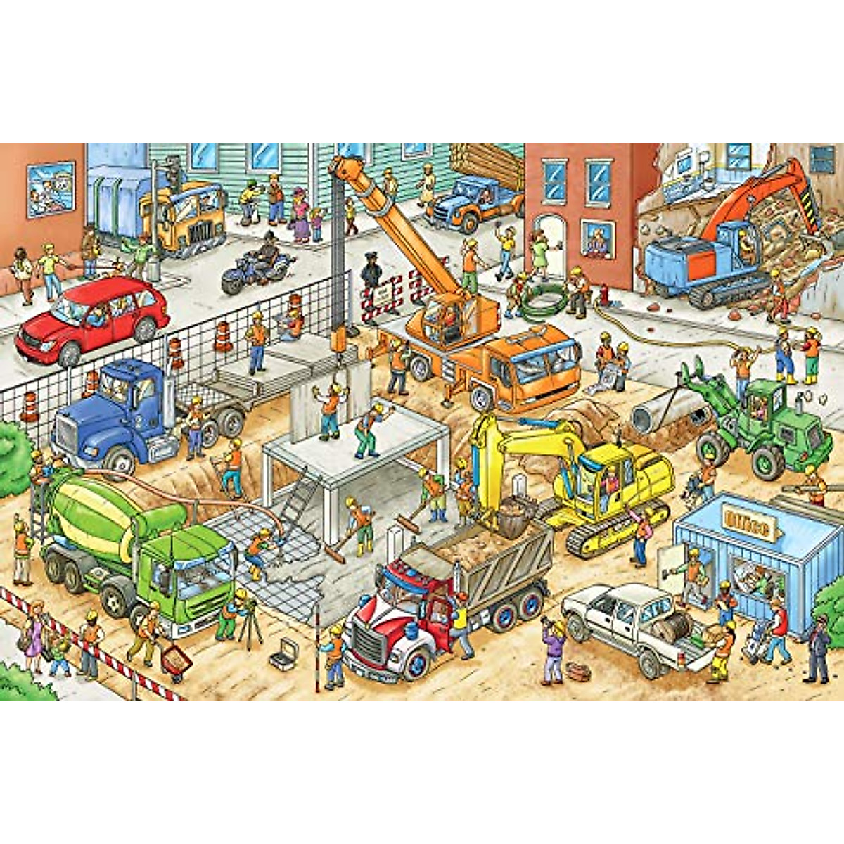 My Big Wimmelbook―At the Construction Site