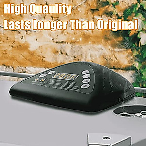 Replacement 9907100008 Part for Masterbuilt Electric Smoker Control Panel, Masterbuilt Electric Smoker Replacement Parts Digital Control Board Compatible with 20070511 20071914 20071814