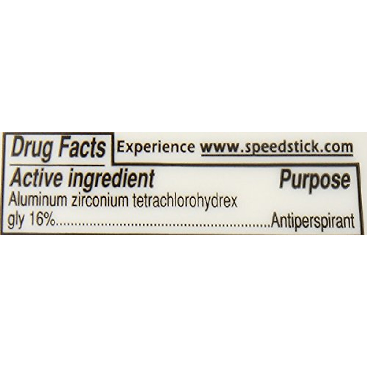 Speed Stick Power Antiperspirant Deodorant for Men, Unscented - 3 Ounce, Pack Of 6 (Packaging May Vary)