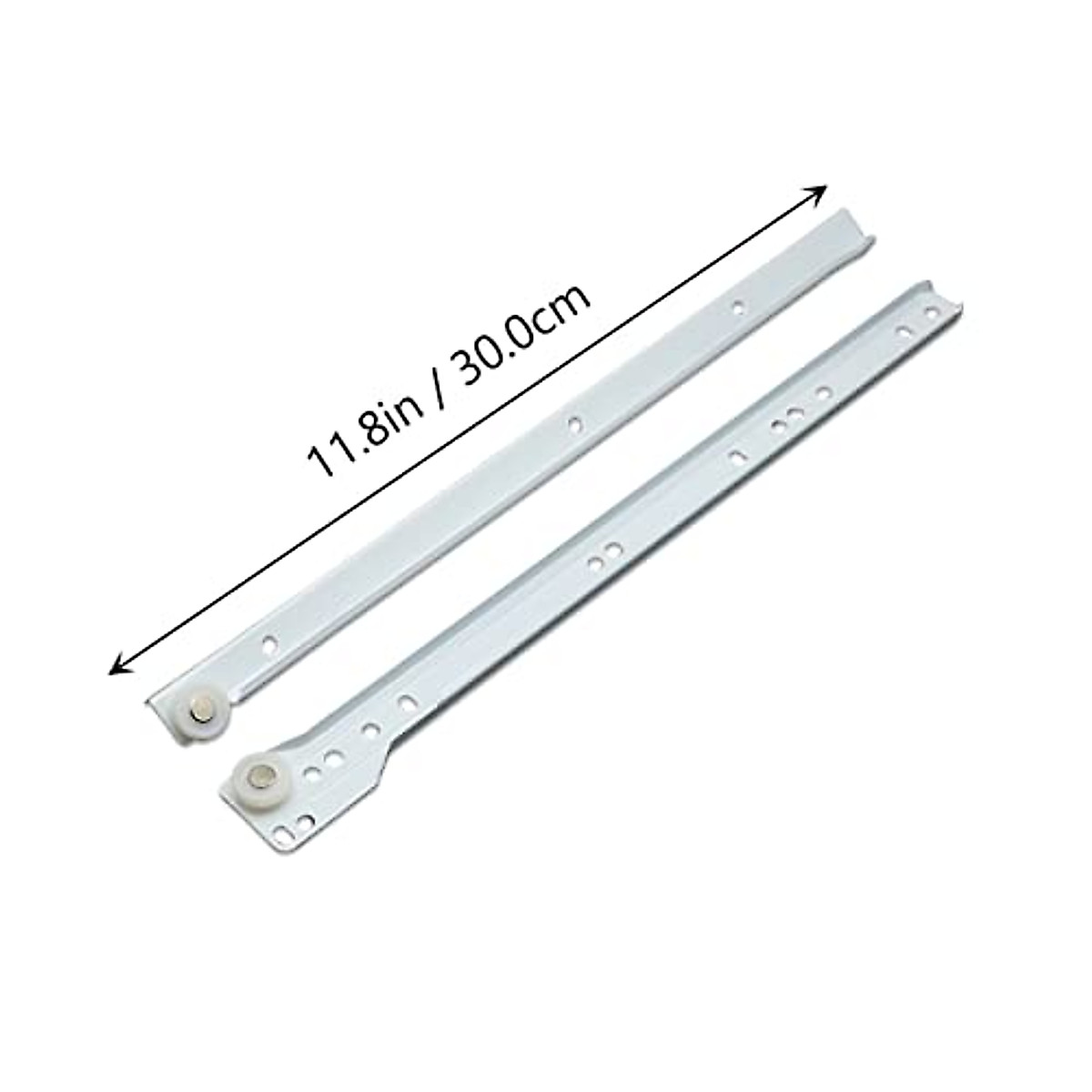 Ciieeo 2 Sets Drawer Slides Ball Bearings PC Keyboard Desk Tray Cabinet Drawer Bearing Slides Cabinet Slider Table Keyboard Slides Heavy Duty Slides Bearing Tray Slide Cupboard Slideshow