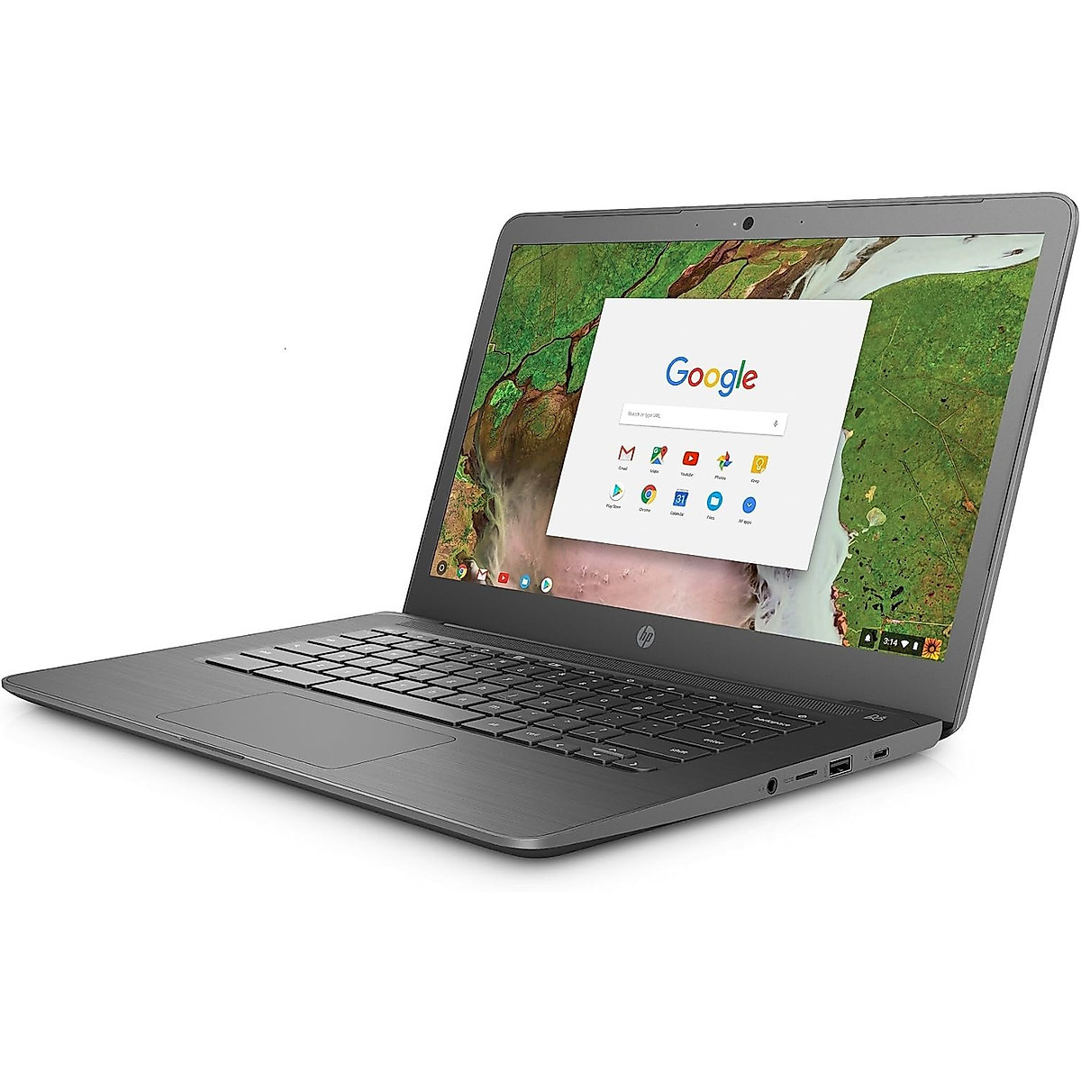 HP 14-ca061dx Chromebook Intel N3350 4GB 32GB eMMC 14” HD Touchscreen Chrome OS (Renewed)