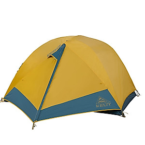 Kelty Far Out Backpacking Tent + Tent Footprint Package, 2 or 3 Person Capacity, Backpacking Starter Kit and Camping Shelter, Stuff Sack Included (2 Person)