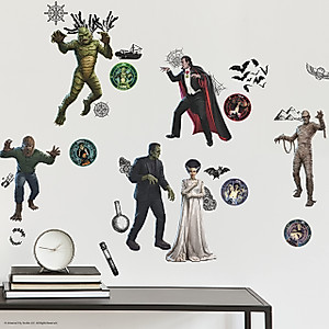 Universal Pictures Monsters Peel and Stick Wall Decals by RoomMates, RMK5210SCS