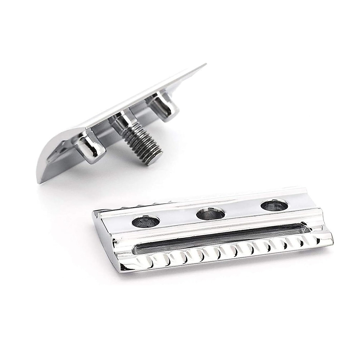 MÜHLE Chrome Silvertip Badger Safety Razor (Closed Comb) Shaving Set - Perfect for Every Day Use, Barbershop Quality Close Smooth Shave