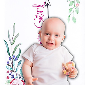 Jundetye Changing Pad Cover for Baby Girls Soft Stretchy Diaper Changing Table Pad Covers, Sister