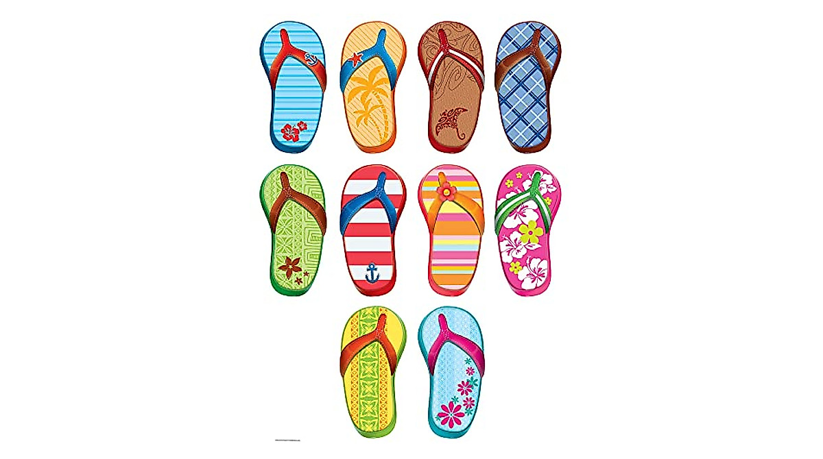 Teacher Created Resources Flip Flop Accents Set