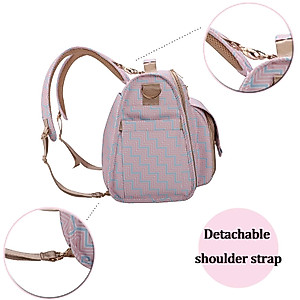 ALLCAMP OUTDOOR GEAR Diaper Bag Backpack Large, Support Baby Stroller, Converted Into a Tote Bag