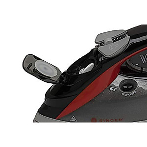 SINGER | SteamLogic Plus 7070 Steam Iron with 1775 Watts, 45 Minutes of Continuous Steam Output, and 300 ml Tank Capacity