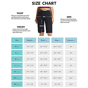 BALEAF Women's 12" Bermuda Shorts Long Shorts Knee Length Running Walking Workout Athletic Stretch Pockets Black L