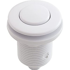 Balboa Water Group Air Button, 1-5/16" Hole Size, White