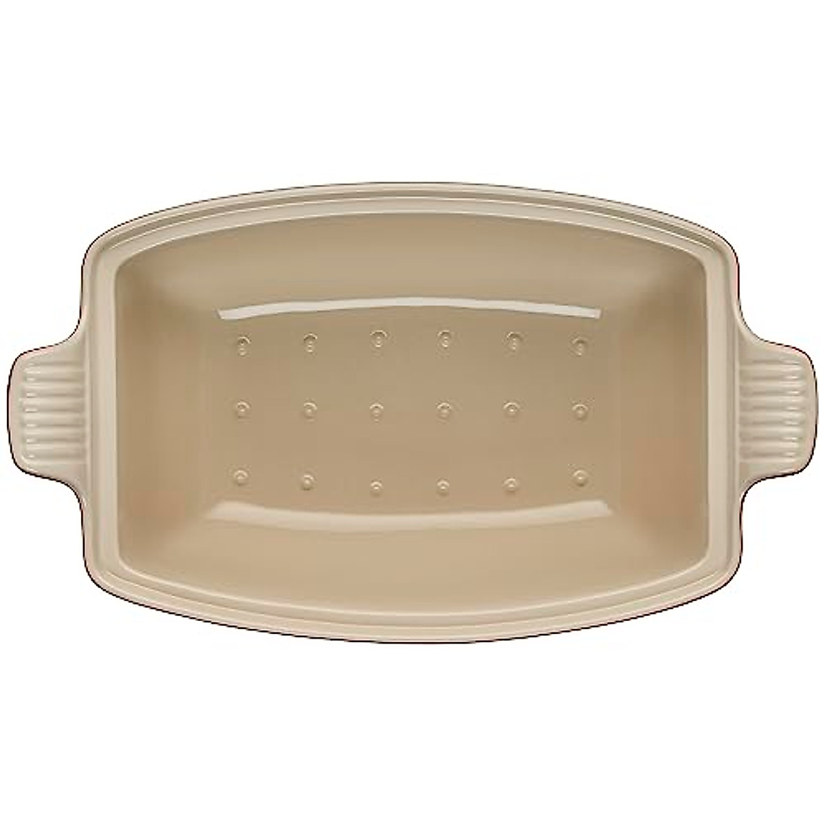 Le Creuset Heritage Stoneware Deep Baker with Lid, 4.5 qt., Cerise