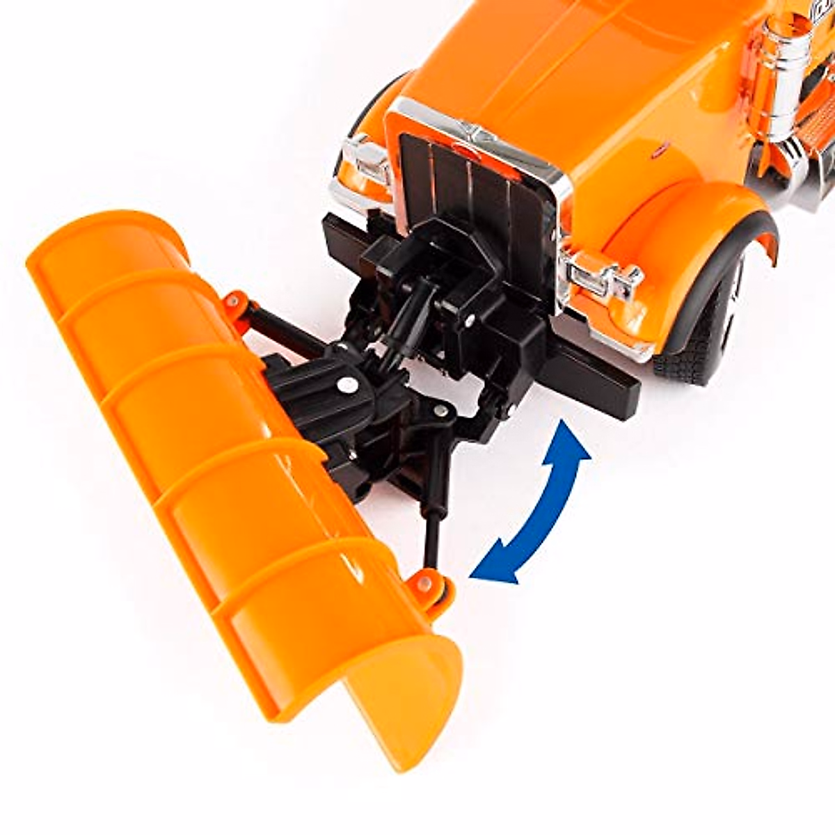 ERTL 1/16 Big Farm Peterbilt Model 367 with Snow Plow 47185