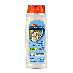 Hartz UltraGuard Rid Flea & Tick Oatmeal Dog Shampoo, Model:3270002305