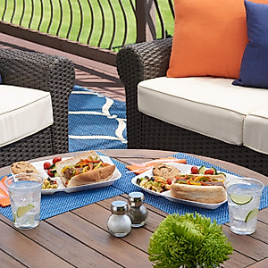 Soak Proof, Quick And Easy Way To Serve A Variety Of Foods, 9 x12" Compartment Tray, 40 ct, White