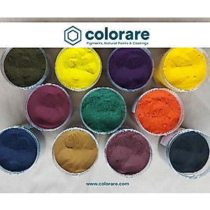 SPANISH Yellow Earth - Mineral Pigment for Artistic and Decorative Painting (1KG)