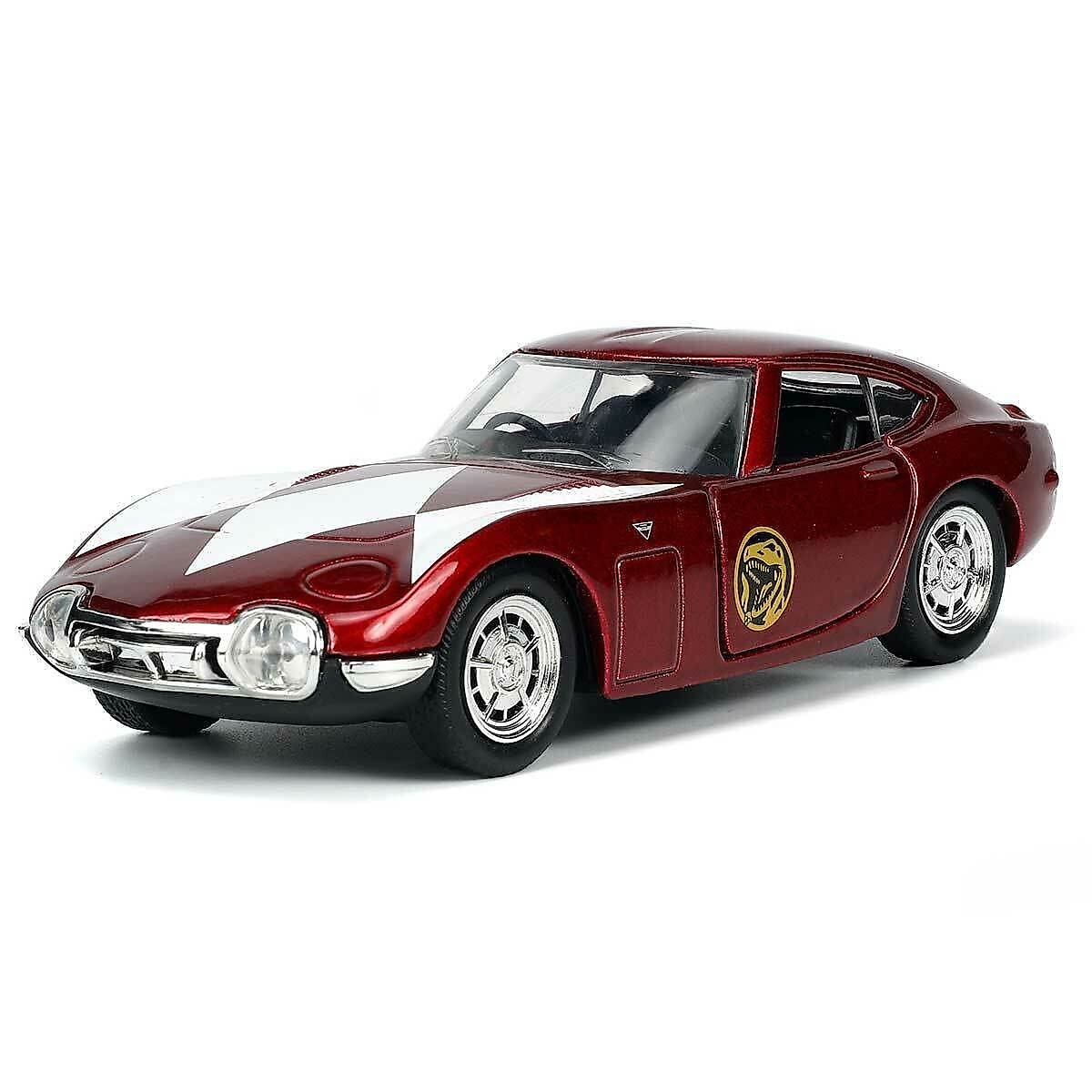 JADA TOYS, INC 1967 Toyota 2000GT W/RED Ranger Nano FIG 1/32 Vehicle