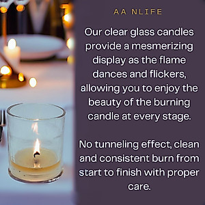 Scented Candle Coco Chanel no 5 Perfume Version, Elegant Womens Fragrances, Gifts for Women, Home Luxury Scents, Organic Coconut Wax Candles, Long Lasting Clean 50 Hour Burn, Coffee Table Decor, USA