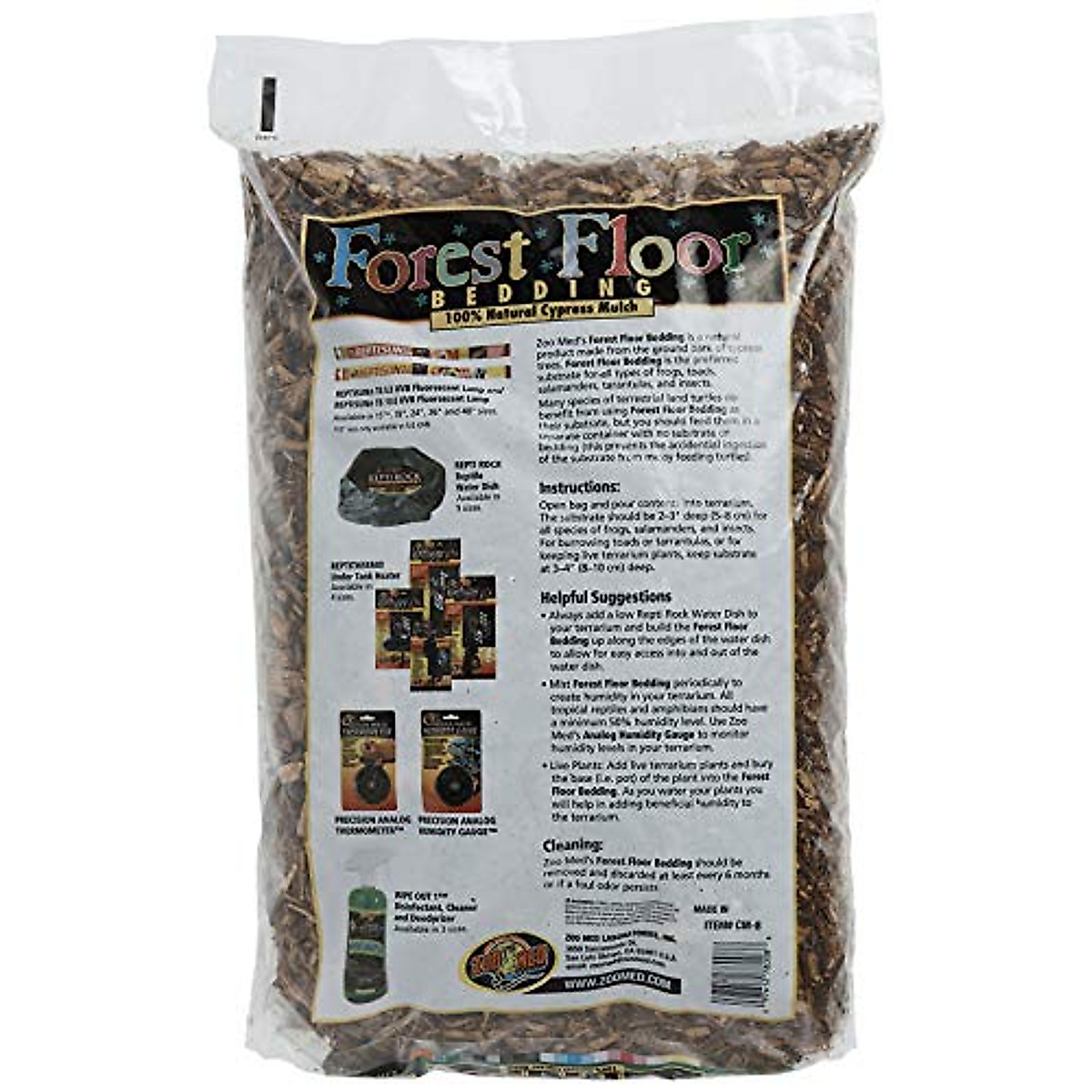 Zoo Med Forest Floor Bedding, 8.8 Litre