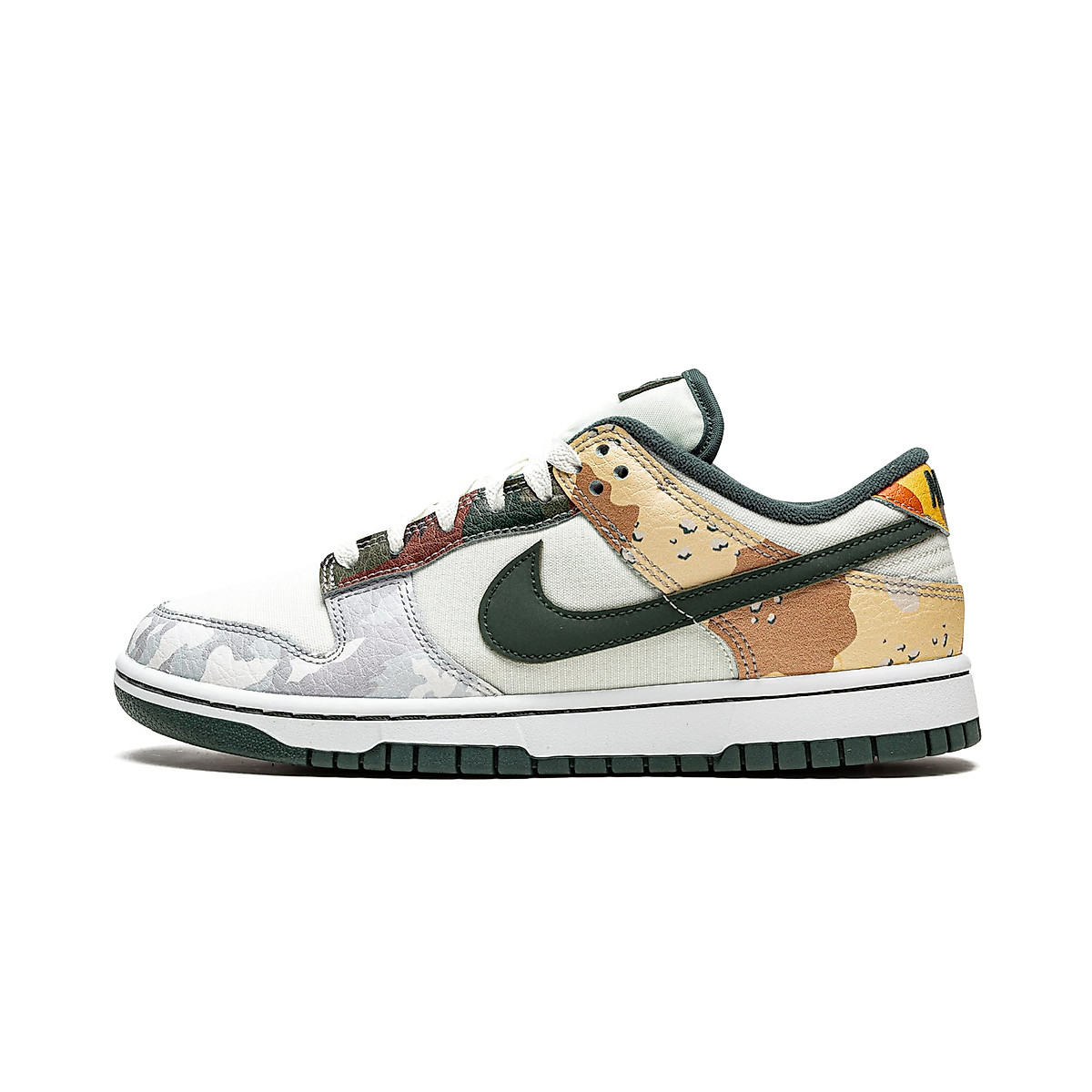 Nike Mens Dunk Low SE DH0957 100 Multi-Camo - Size 10