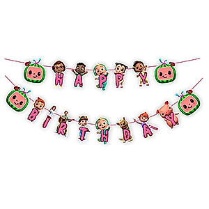Seyal® Cocomeln Happy Birthday Banner