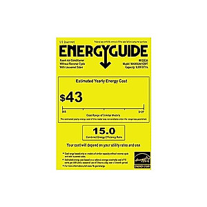 Midea 8,000 BTU U-Shaped Smart Inverter Window Air Conditioner– Ultra Quiet with Open Window Flexibility, Compatible with Alexa/Google Assistant, 35% Energy Savings,White