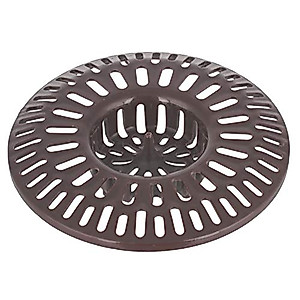 Bathroom Hair Strainer - Pack of 3 - Kitchen Sink Basket Drain Stopper - Shower Cover Filter for Bathtub