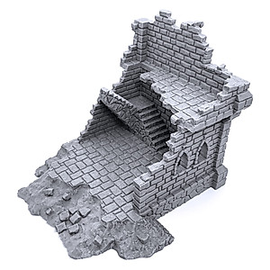 EnderToys Ulvheim Ruins by Terrain4Print (Set B), 3D Printed Tabletop RPG Scenery and Wargame Terrain for 28mm Miniatures