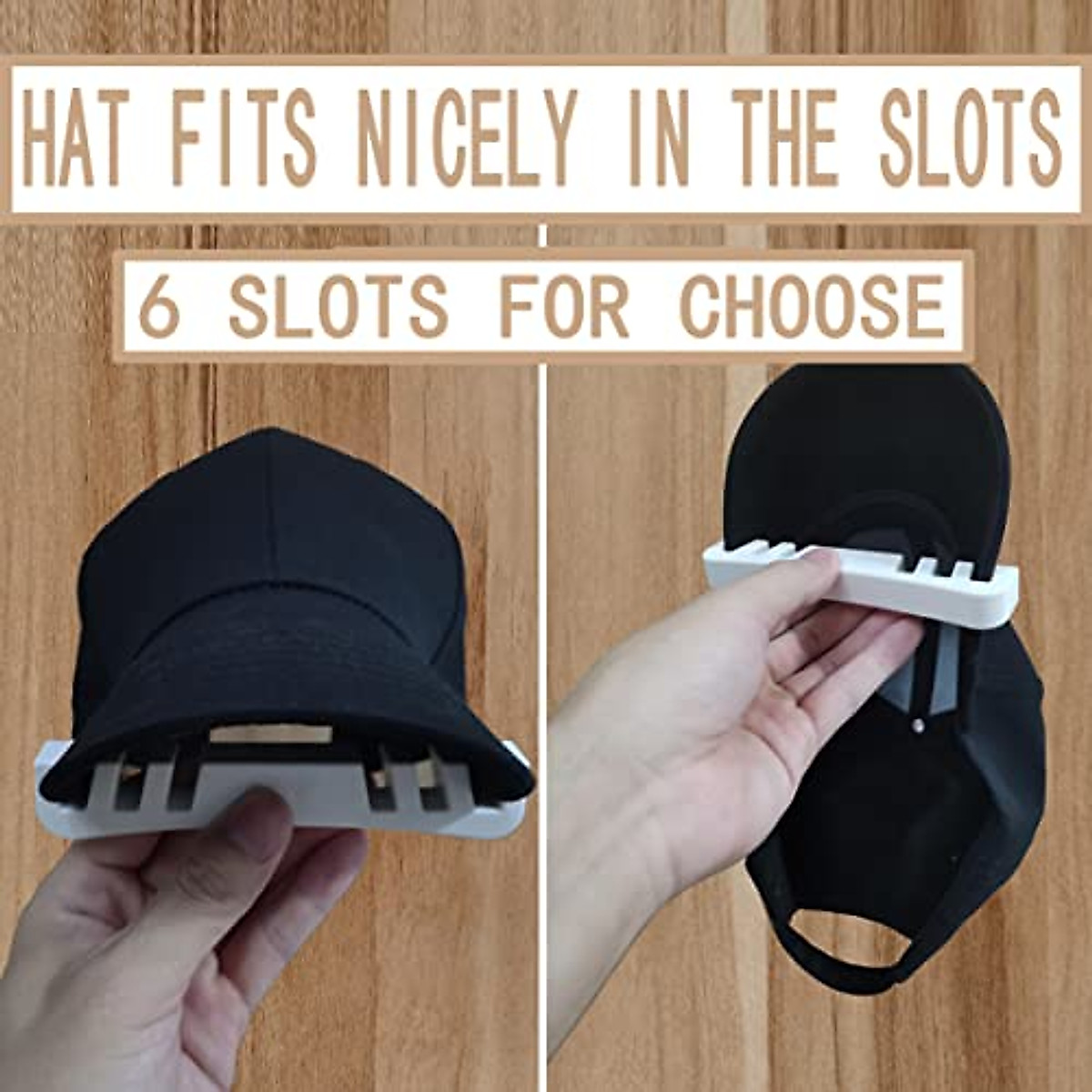 Hat Brim Bender Tool Curving Hat, Hat Bill Bender Curved Shaper for Caps, Black and White, Ideal Gifts