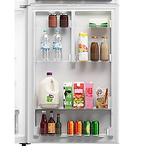 Kenmore 4661352 30" W Top Freezer Refrigerator with Adjustable Glass Shelving, Humidity Control Crispers, Quiet and Energy Efficient Inverter Compressor, White