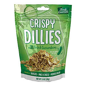 Fresh Gourmet Crispy Dillies, Pickle Flavored, 3.5 OZ (Pack of 1)
