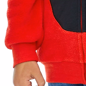 Sesame Street Elmo Toddler Boys Zip-Up Costume Hoodie Elmo 2T