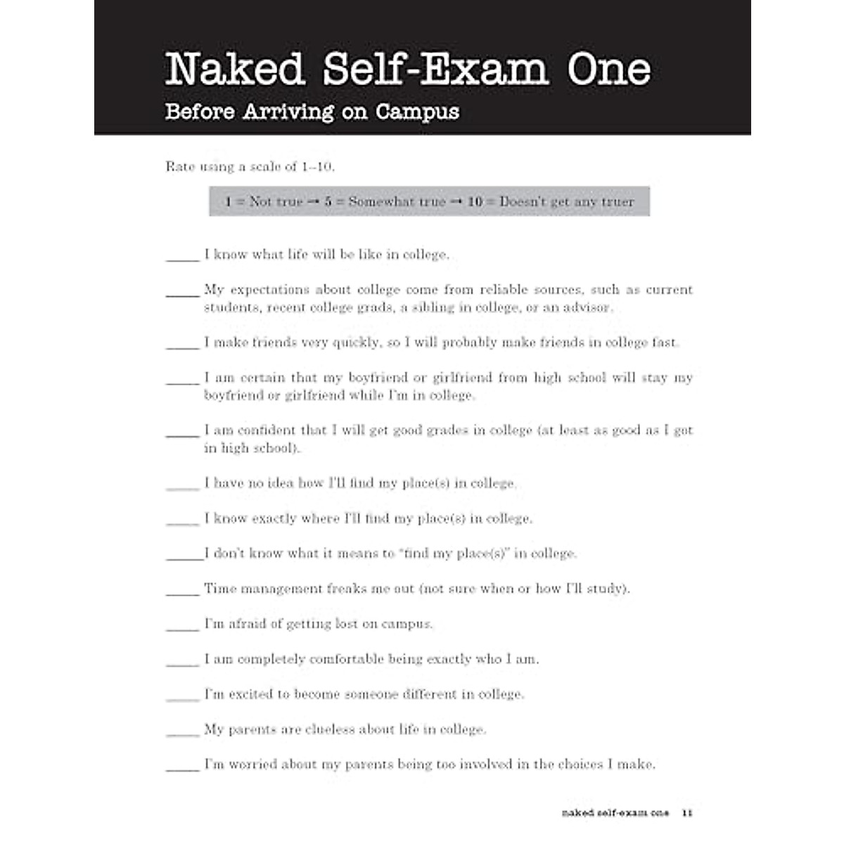 The Naked Roommate's First Year Survival Workbook: The Ultimate Tools for a College Experience with More Fun, Less Stress and Top Success (Back-to-School College Care Package Gift for Freshmen)