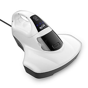 Housmile Bed Vacuum Cleaner, Mattress Vacuum Cleaner with Roller Brush Corded, 13KPa Powerful Suction, UV Handheld Vacuum Effectively Clean Up Bed, Pillows, Sofas, Carpets and Fabric Surfaces