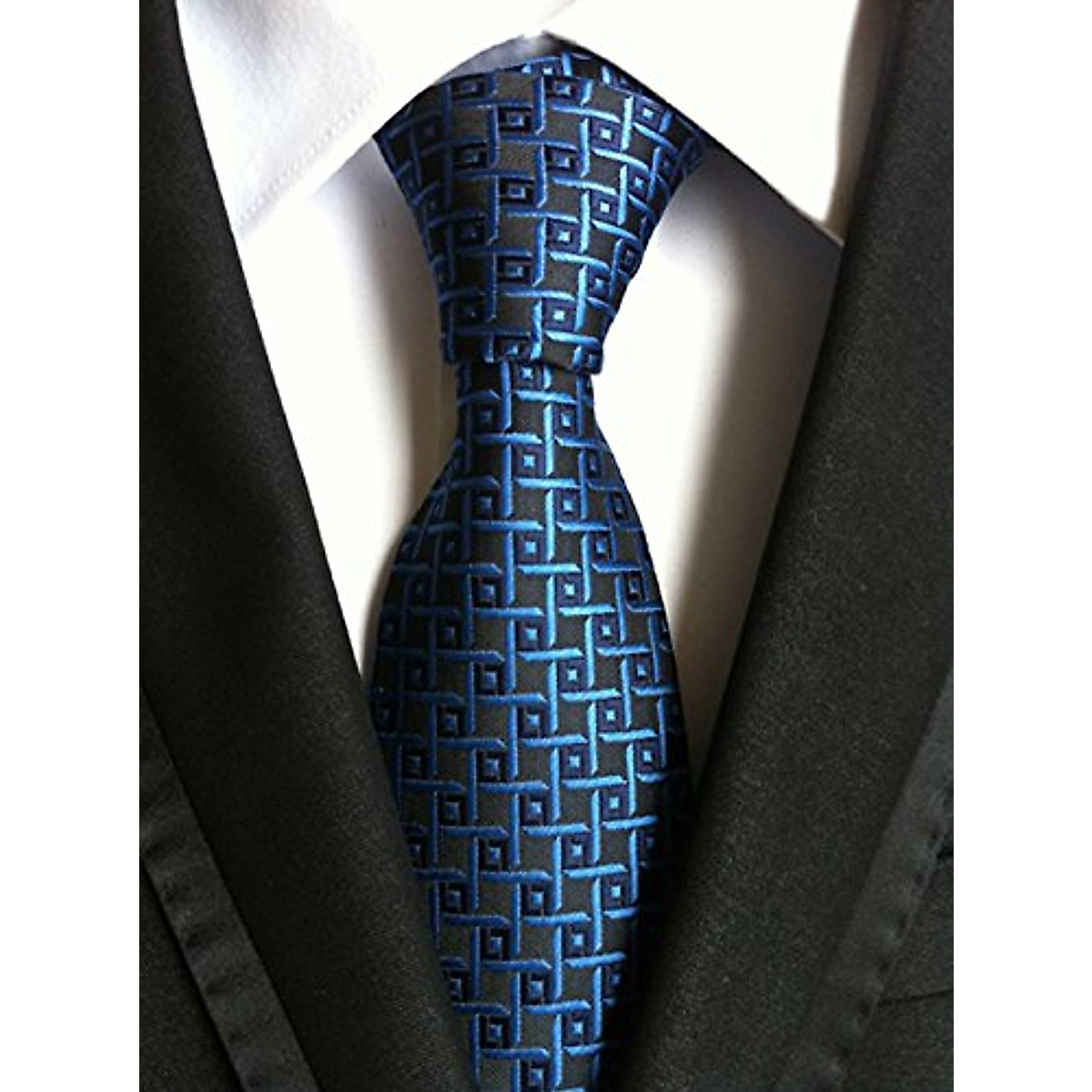 WeiShang Lot 6 PCS Classic Men's Tie Necktie Woven JACQUARD Neck Ties