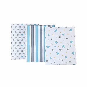 Little Bedding by NoJo Twinkle Twinkle 3 Piece Crib Sheets