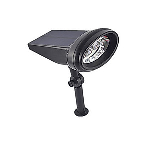 Penfly LED Solar Power Decorative In-ground Landscape Light Wall Night Lamp Outdoor Home Garden Yard Pathway Lawn Grassland White Color Auto ON/Off