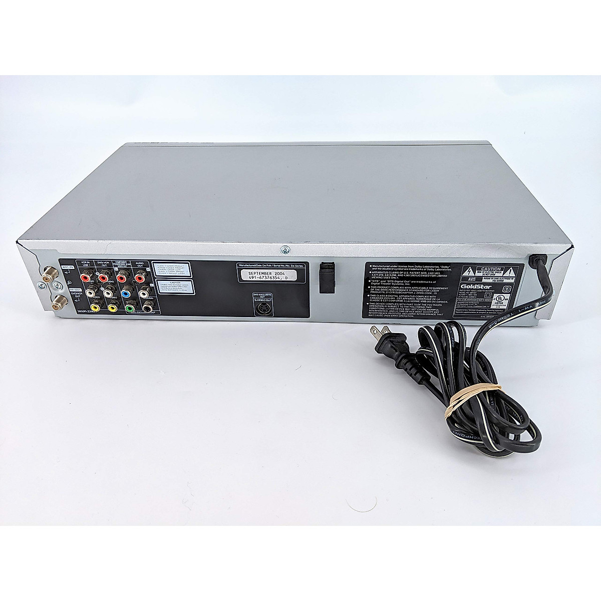 Goldstar GBV441 Progressive Scan DVD/VCR Combo