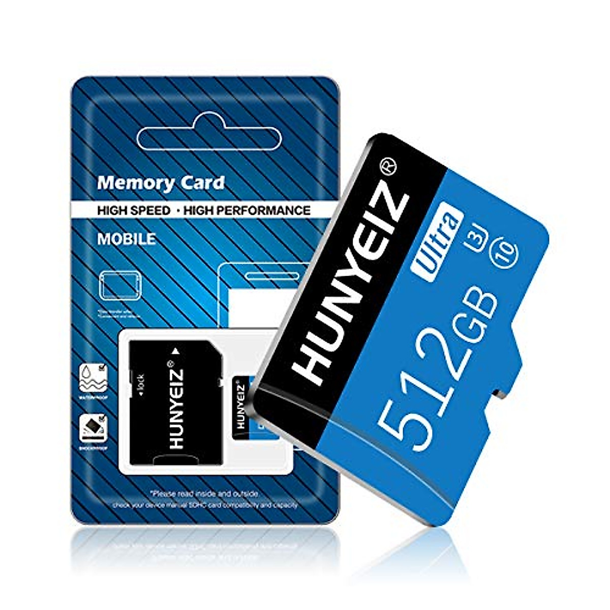 512GB Micro SD Card High Speed Class 10 Memory Card for Smartphone/Camera/Tablet/Car Navigation and Drones（512GB