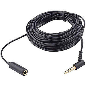 Audio Cable Headphone Extension Cord Compatible with Bose OE/On-Ear/Around-Ear/in-Ear/QuietComfort 15 QC15 QC25 QC35 Headphones (16FT)