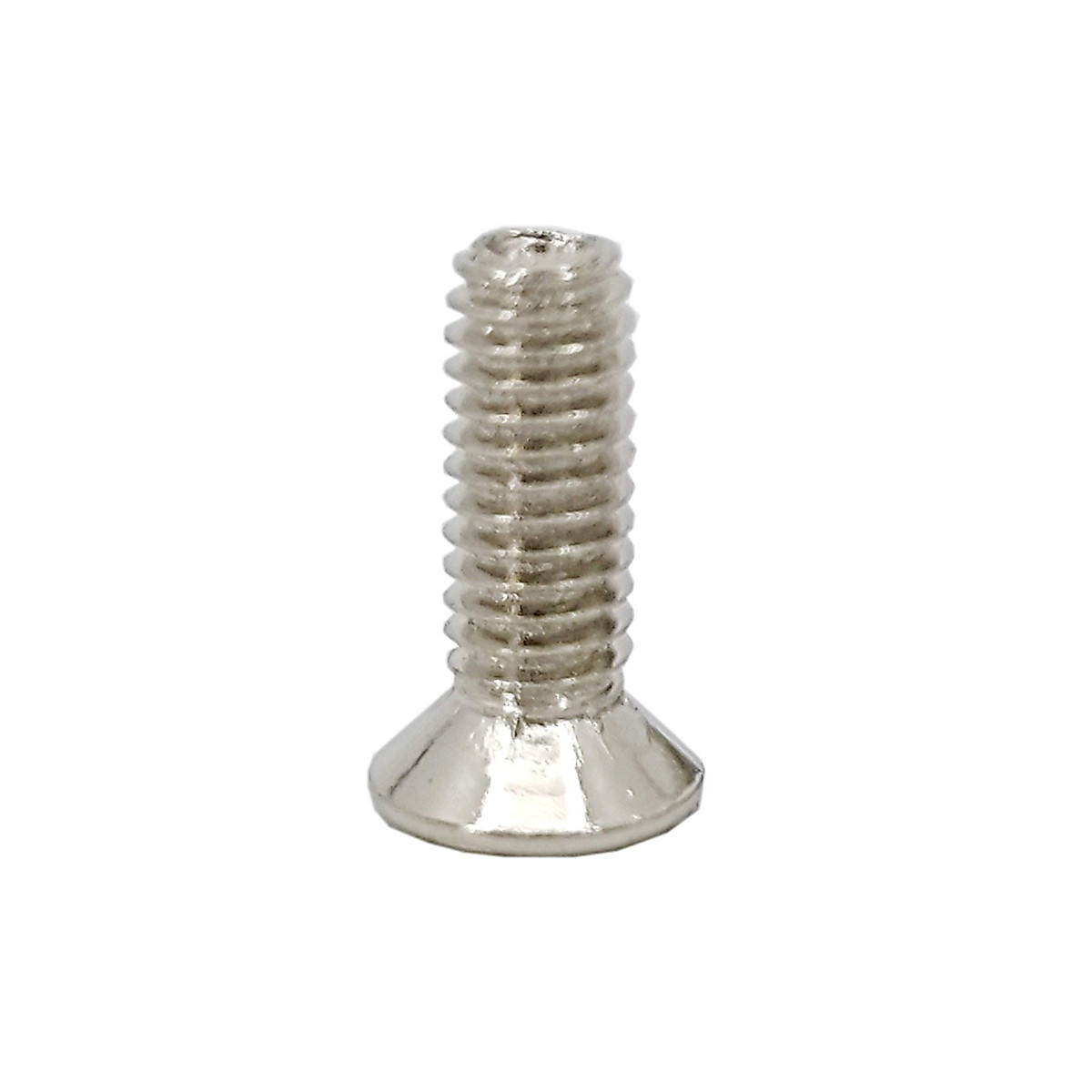 FixtureDisplays® 100PK M3 X 12mm Pitch 0.5mm - Phillips Flat Head Machine Screw (Countersunk) Carbon Steel Nickel Plated Cross Recessed 302005-NPF